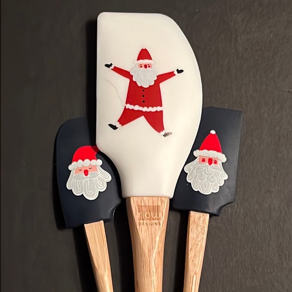 Now Designs | Kitchen | Santa Large Spatula Mini Rubber Spatulas Set ...